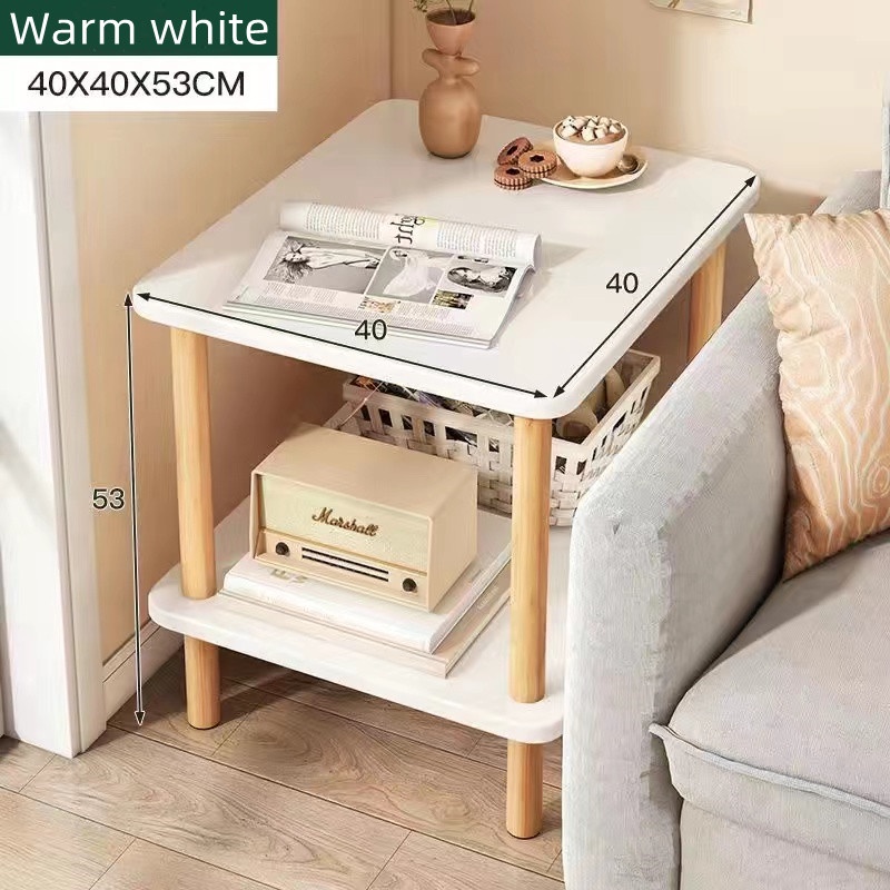 Nordic wooden night stand bedside table modern bedroom small bedside ...