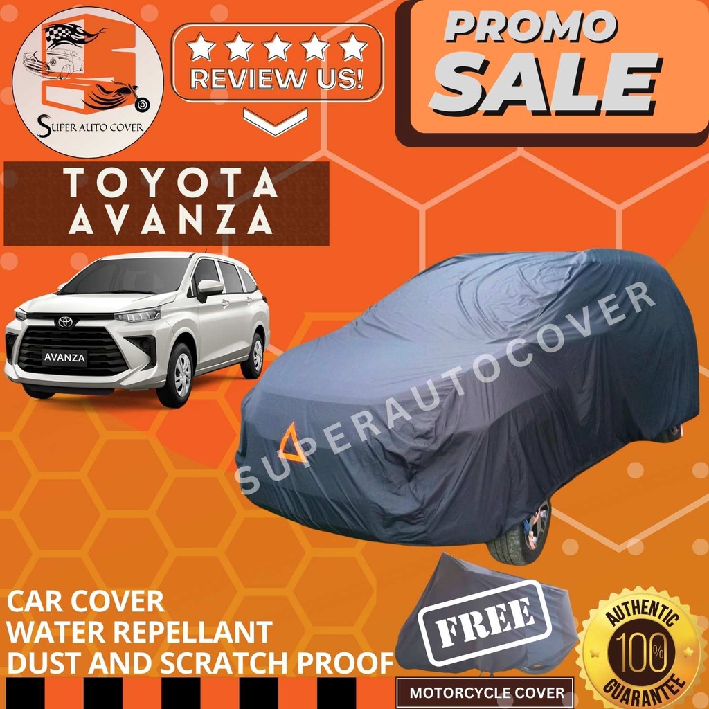 TOYOTA AVANZA CAR COVER HIGH QUALITY WATER REPELLANT AND DUST PROOF ...