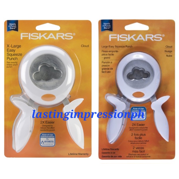Fiskars Easy Squeeze Punch - Cloud | Shopee Philippines