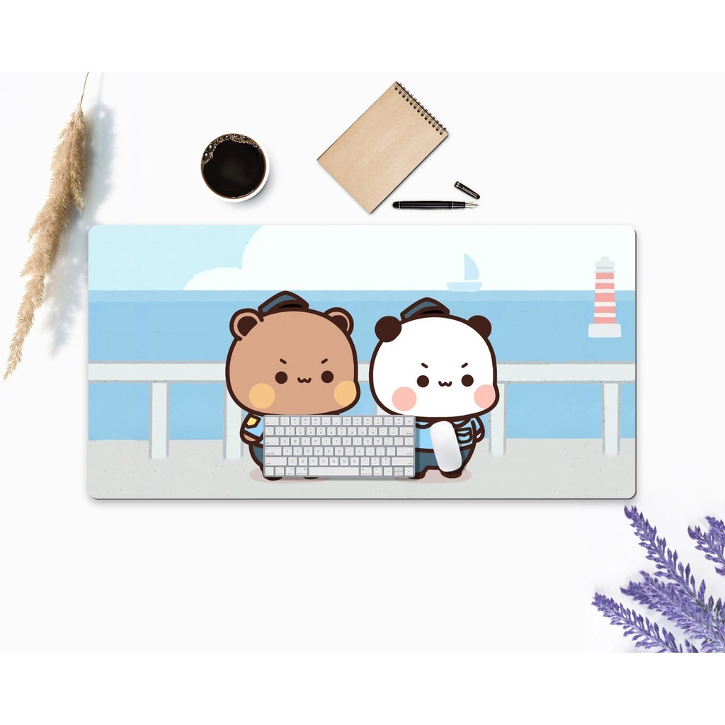 Mouse Pad Xxl Peach Mochi Cat Large Extended Mat Gaming Deskmat ...