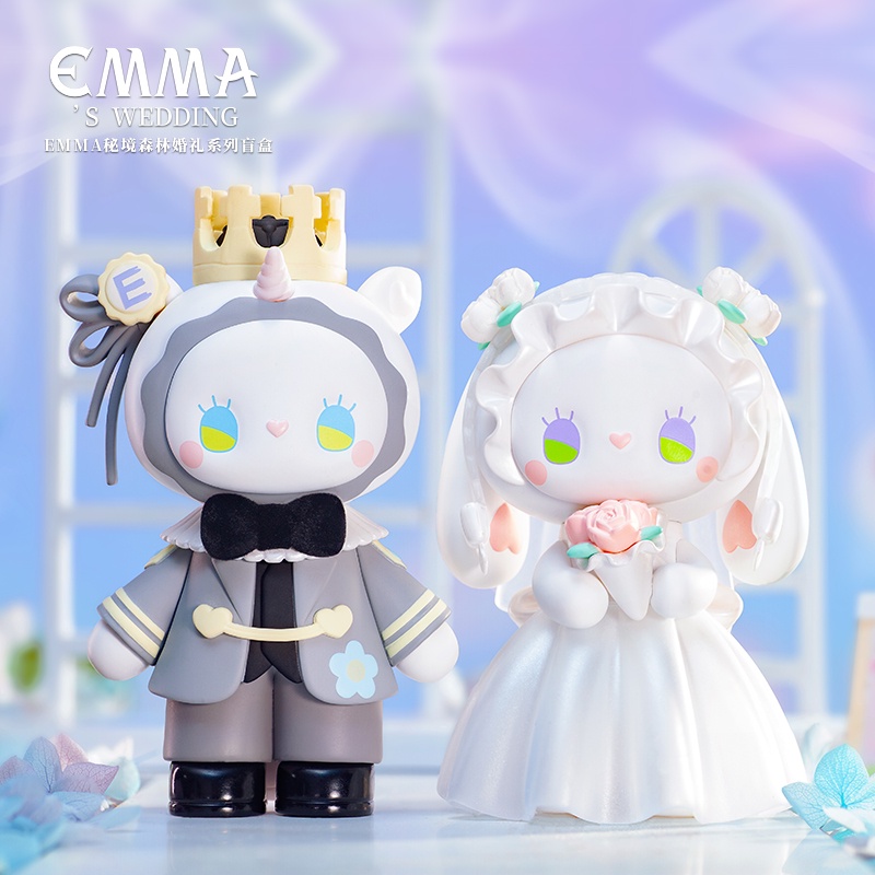 optional）MJStudio EMMA Wedding Blind Box Genuine Trendy Play Hand-Run ...