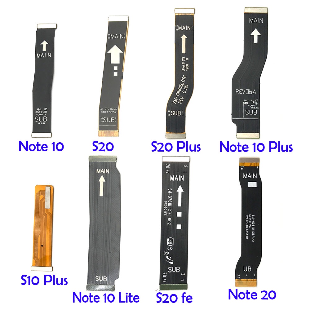 Mainboard Flex Cable For Samsung Galaxy Note 10 Lite Note 20 S10 Plus ...