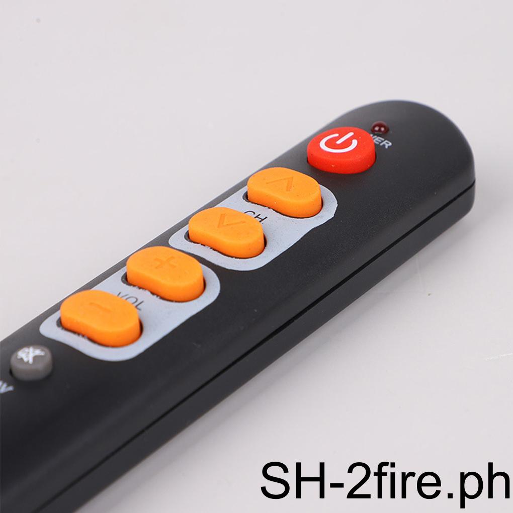 Universal Learning Remote Control Simple Operation Big Button Sensitive