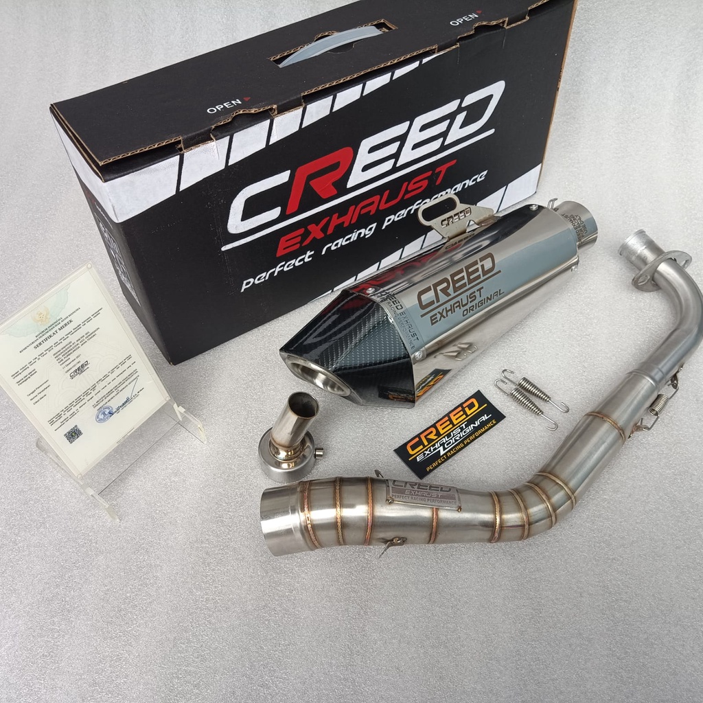 Racing Creed Exhaust Exhaust Loud Sound Old Aerox/New Pcx 150/160 N Max ...