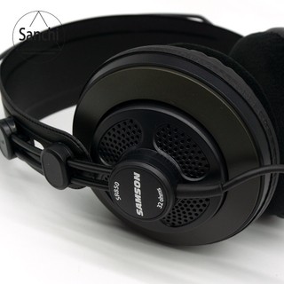 Original SAMSON SR850 Professional Studio Reference Monitor Headphones ...