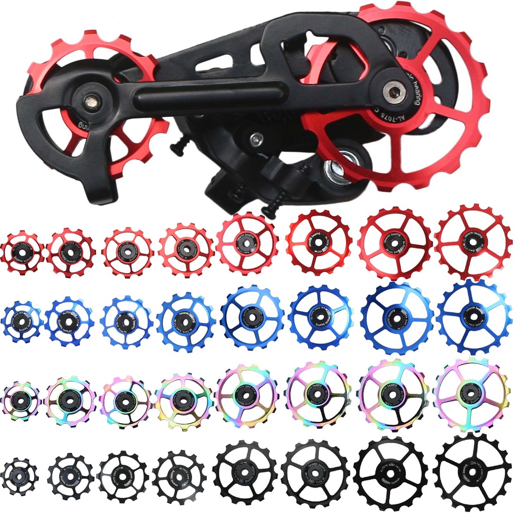 Ceramic Pulley Mtb 10T 11T 12T 13T 14T 15T 16T 17T MTB Road Bike Rear Derailleur Pulley Roller ...