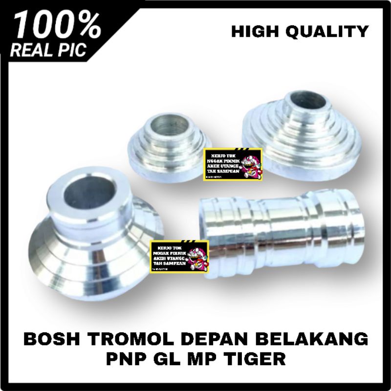 BOSH BOS BOSHING TROMOL SWEET TROMOL FRONT REAR HONDA GL100 GL PRO GL ...