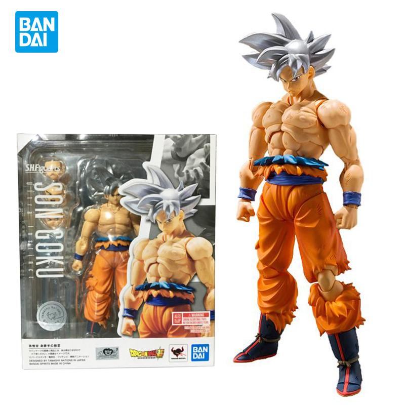 BANDAI SHF Dragon Ball Goku Ultra Instinct Anime Figure S.H.Figuarts ...