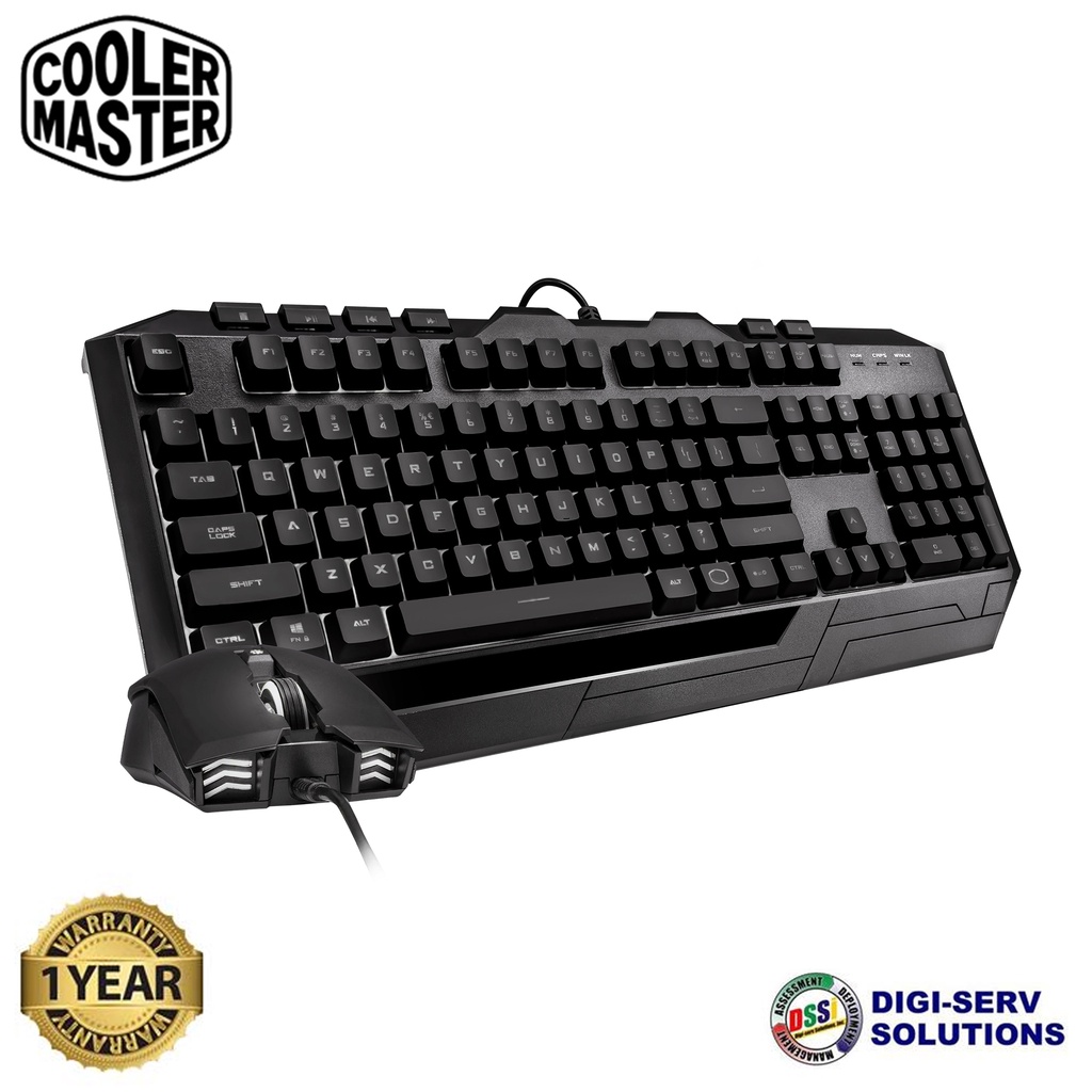 Cooler Master Combo Devastator 3 Plus Gaming Keyboard and Mouse with 7 ...