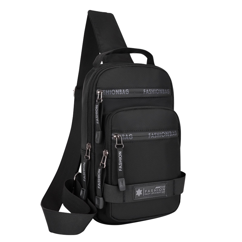 Men's Large capacity Coach bag chest bag multifunctional nylon ...