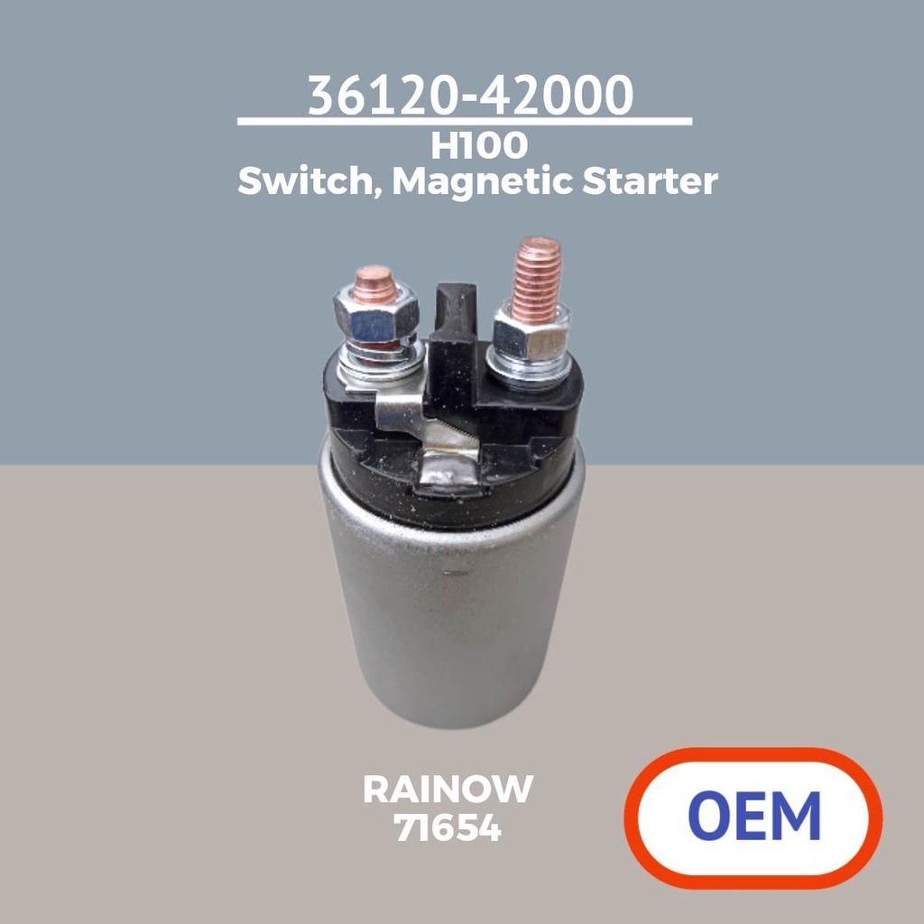 Switch Magnetic Starter for HYUNDAI H100 [OEM] Part #;36120-42000 ...