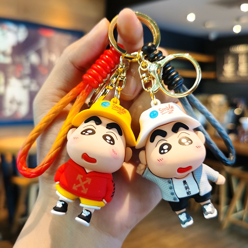 New Cute Korean Version Crayon Shin-Chan Keychain Doll Pendant Export ...
