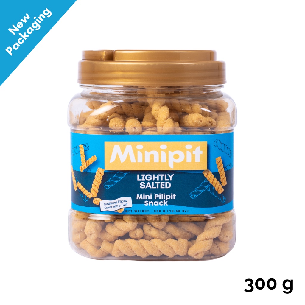 Minipit Mini Pilipit Snack Lightly Salted 300g | Shopee Philippines