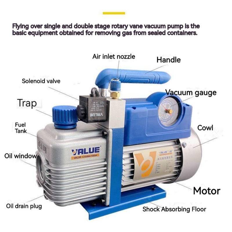 Electric Refrigeration Tool Vacuum Vacuum Conditioning 3l Pump High ...