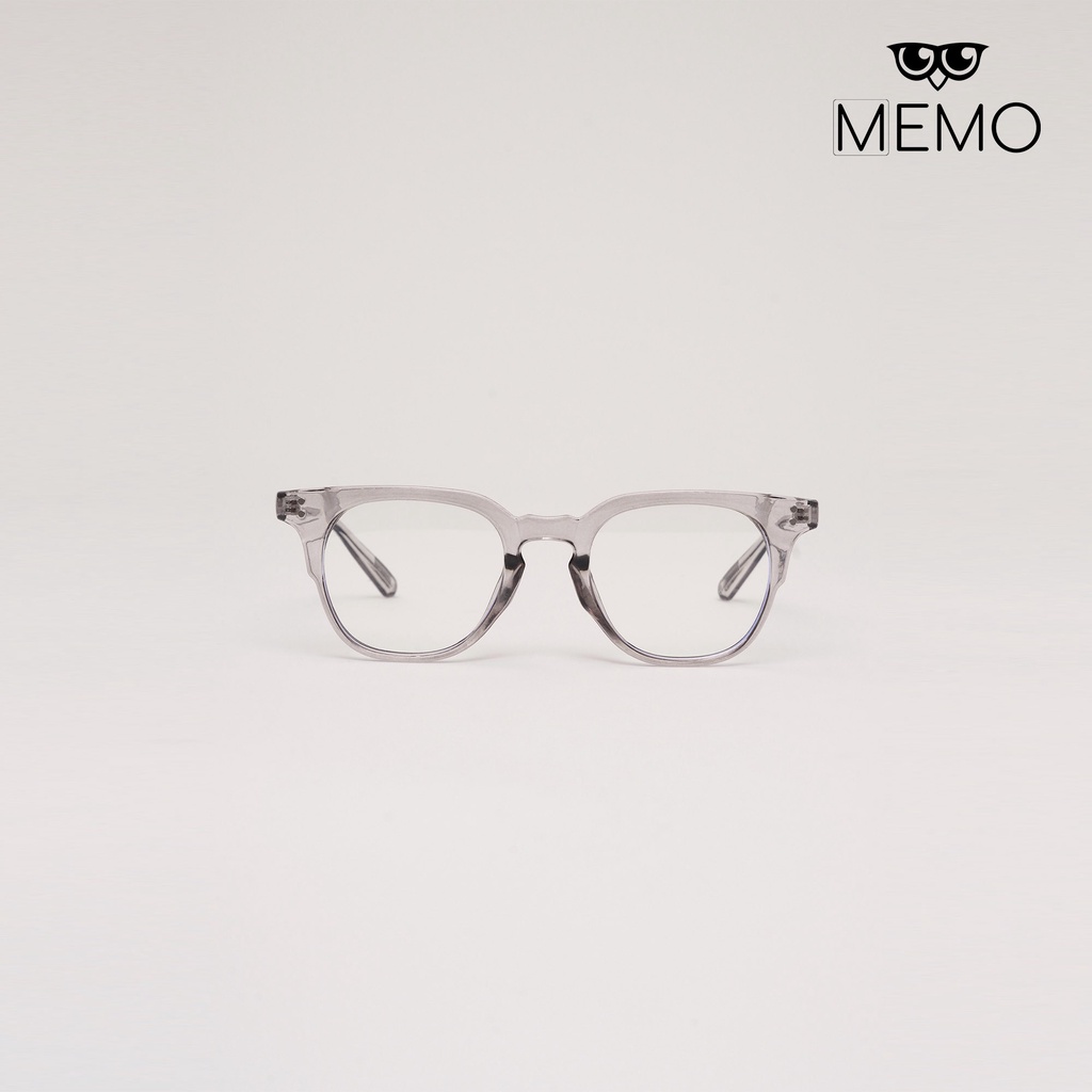 Memo Classic Eyeglasses with Blue Light Lens For Men and Women (Light ...
