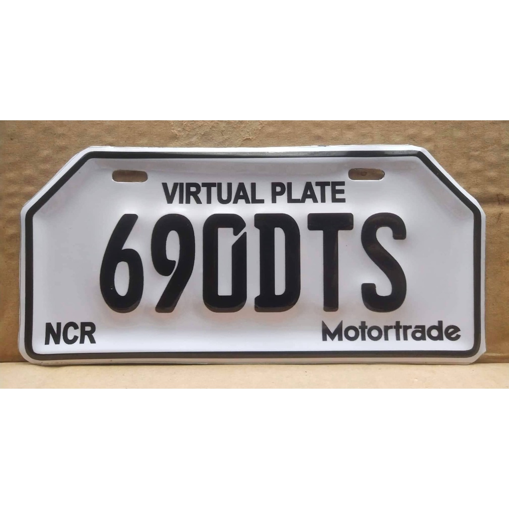 STANDARD MC PLATE (PLATE #1) | Shopee Philippines