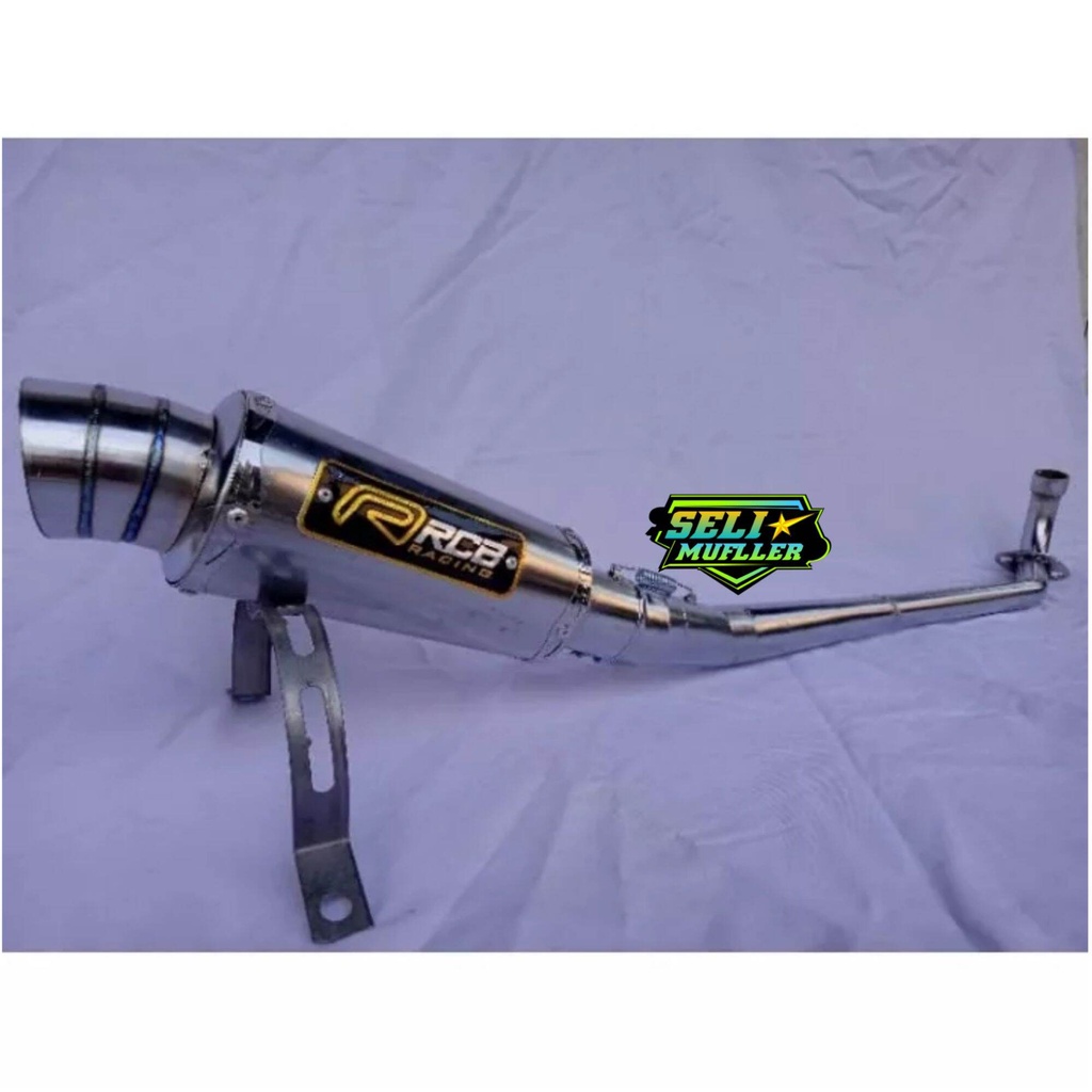 Rcb racing Exhaust all supra Duck x 110/125/blade/revo/kharisma/jupiter ...