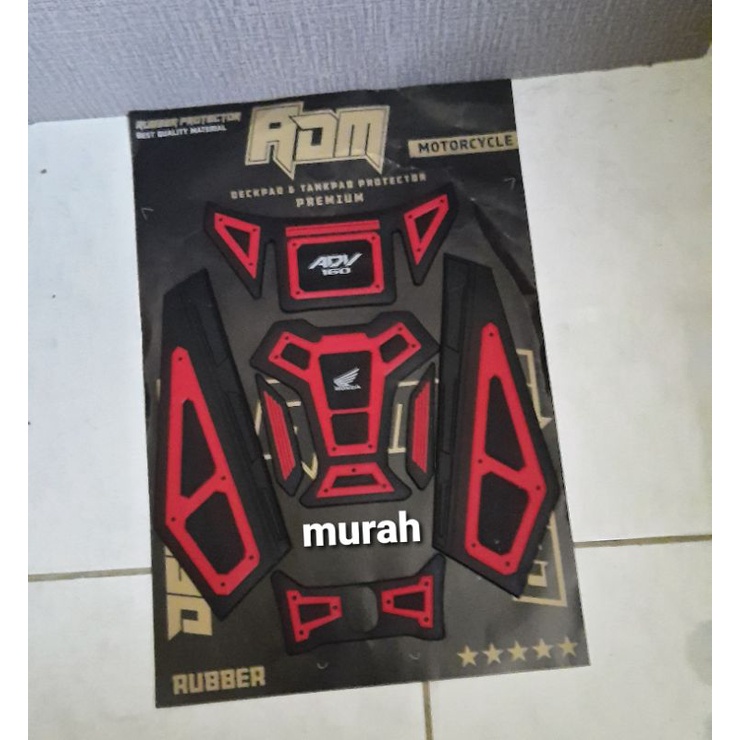 Tank pad Rubber 3D Honda Adv160 Sticker Rubber Deck pad Adv 160 ...