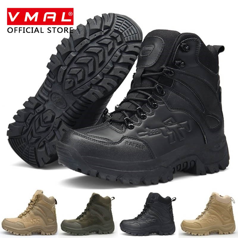 ready stock operational shoes PDRM military sport boots men's tactical ...