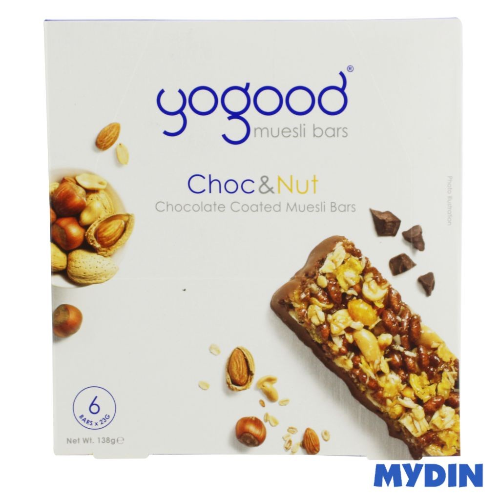 Yogood Cereal Choc & Nut Bar (138g) | Shopee Philippines