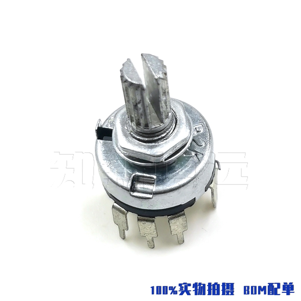 R RV17 Potentiometer With Switch B1K 2K B5K B10K 20K B50K Five-Legged ...
