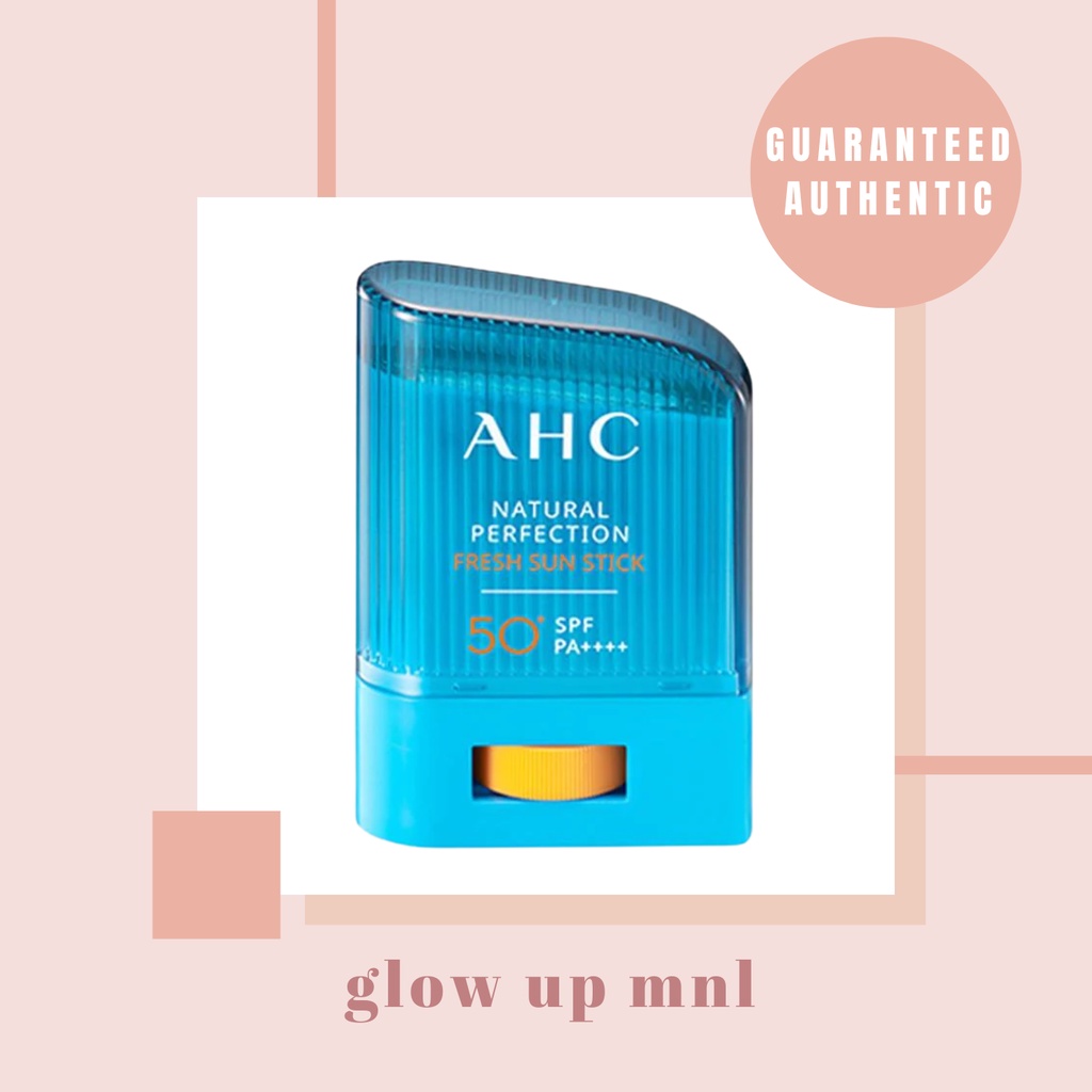 AHC Natural Perfection Fresh Sun Stick 14g | Shopee Philippines
