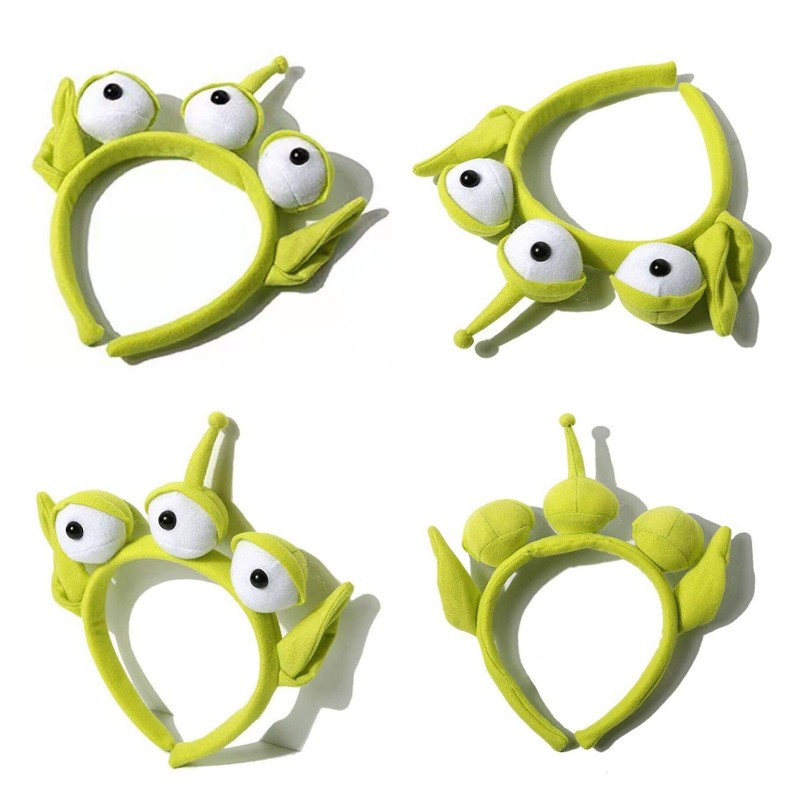 Toy Story Green Headband Alien Cosplay Costume Accessories Anime Three ...