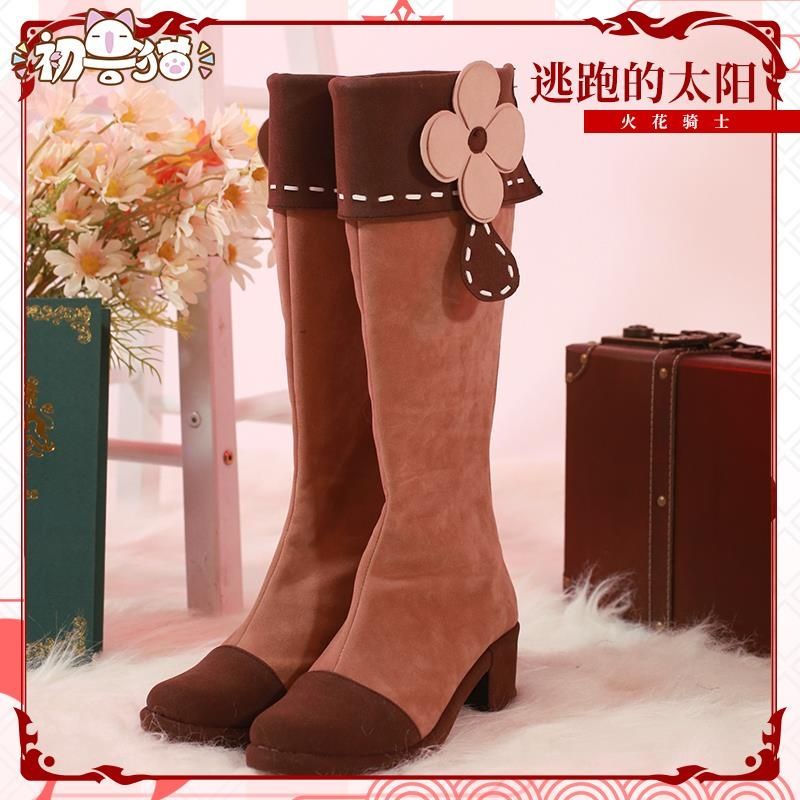 Genshin Impact Klee Cosplay en Wig Shoes Loli Party Outfit Uniform ...