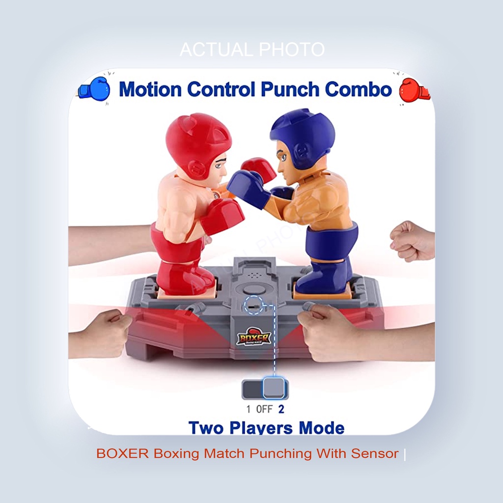 Boxer Boxing Game | Motion Sensor Electronic Boxing Toy | Shopee ...