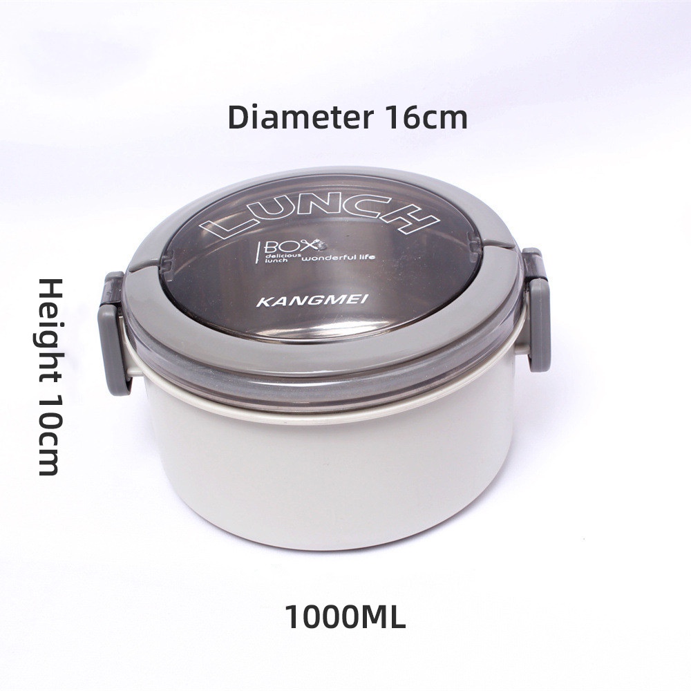 【COD】Single Bento Box Lunch Food Box with Handle Stainless Steel Snack ...