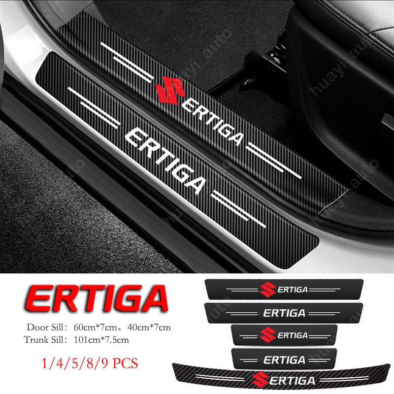 Suzuki Ertiga Car Sill Sticker Anti-Scratch Waterproof Trunk Protector ...