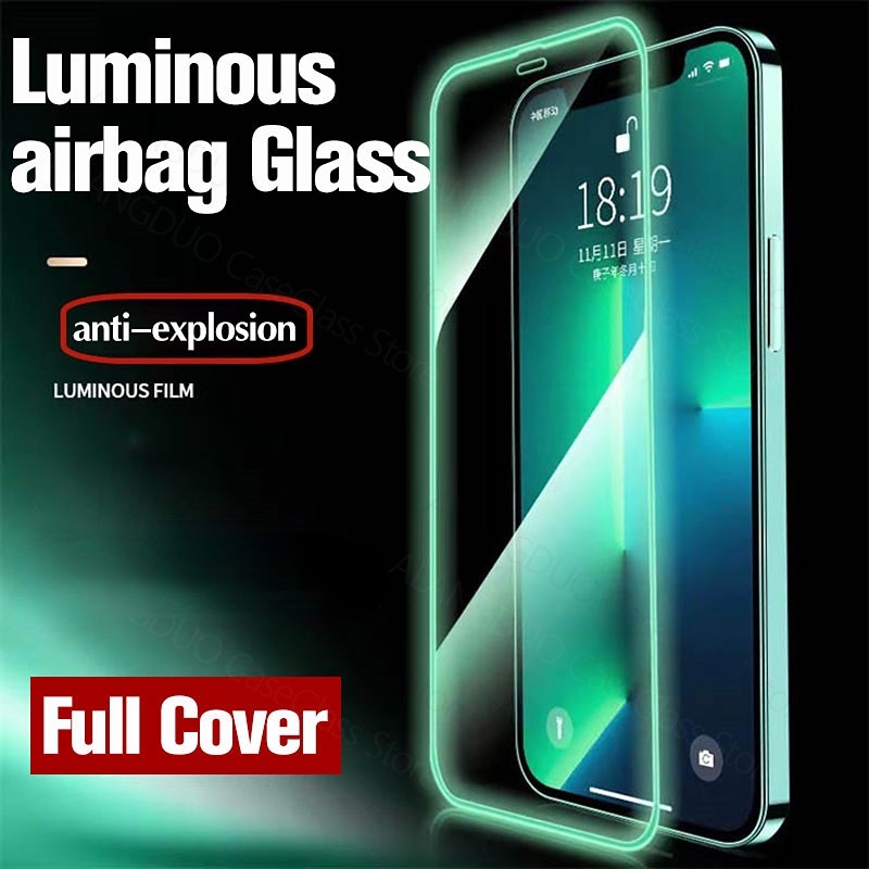 Full Cover Luminous Screen Protectors for Xiaomi POCO X5 X4 M4 Pro 4G ...