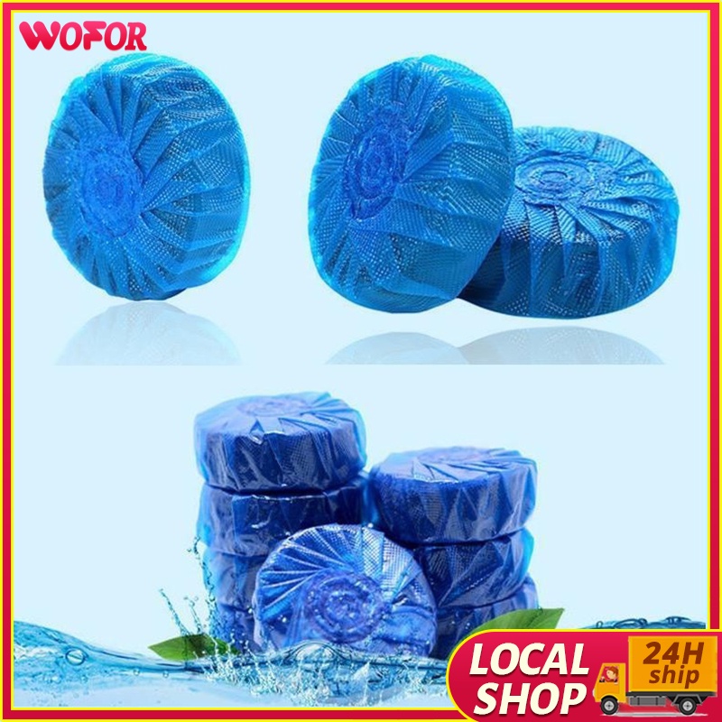 Blue Tablet Toilet Bowl Automatic Blue Bubble Toilet Cleaner Toilet ...