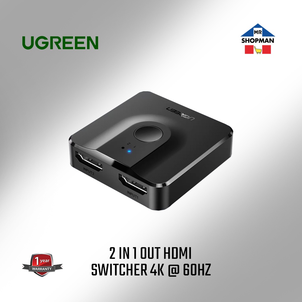 UGREEN 50966 2 Port Bi Directional HDMI Switcher CM217 | Shopee Philippines