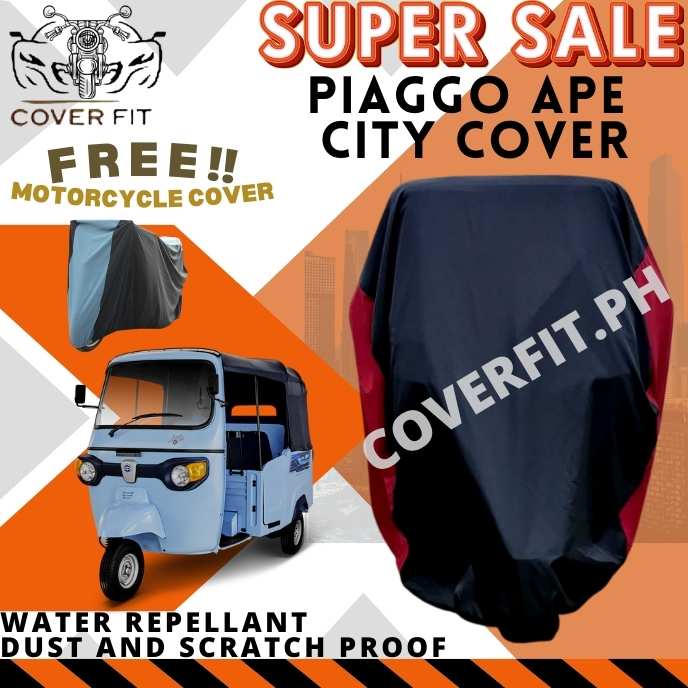 PIAGGIO APE CITY ALL TYPES UNIVERSAL FULL COVER HIGH QUALITY (WATER ...