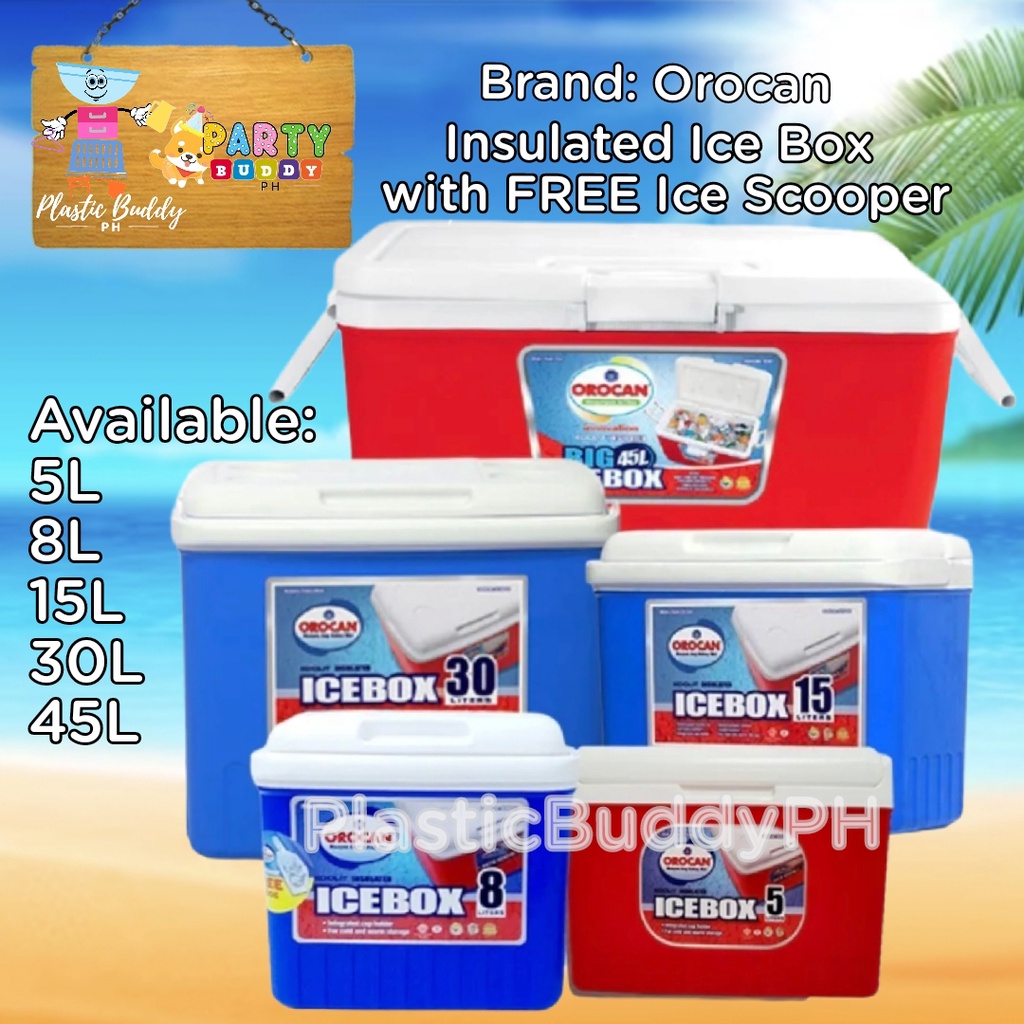 Orocan IceBox Koolit Insulated Ice Chest Cooler Camping Chest Coolor ...