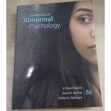Essentials of Abnormal Psychology 8th Edition (V. Mark Durand, David H ...