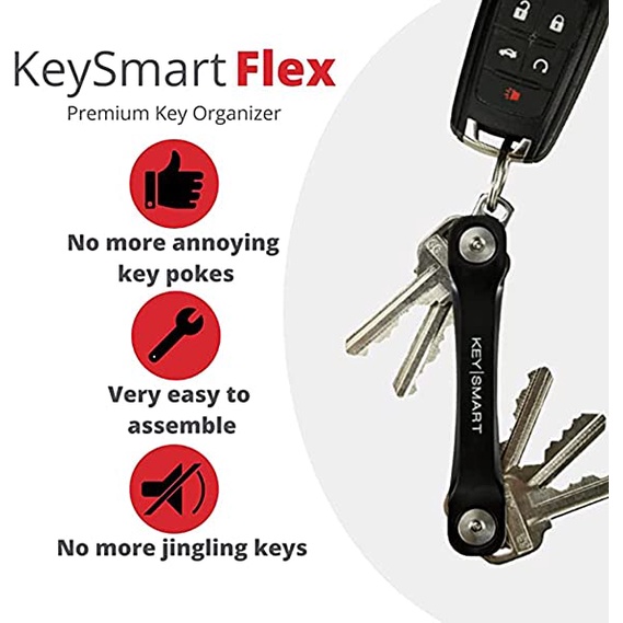 Compact Key Holder & Keychain Organizer (up to 8 Keys) | Shopee Philippines