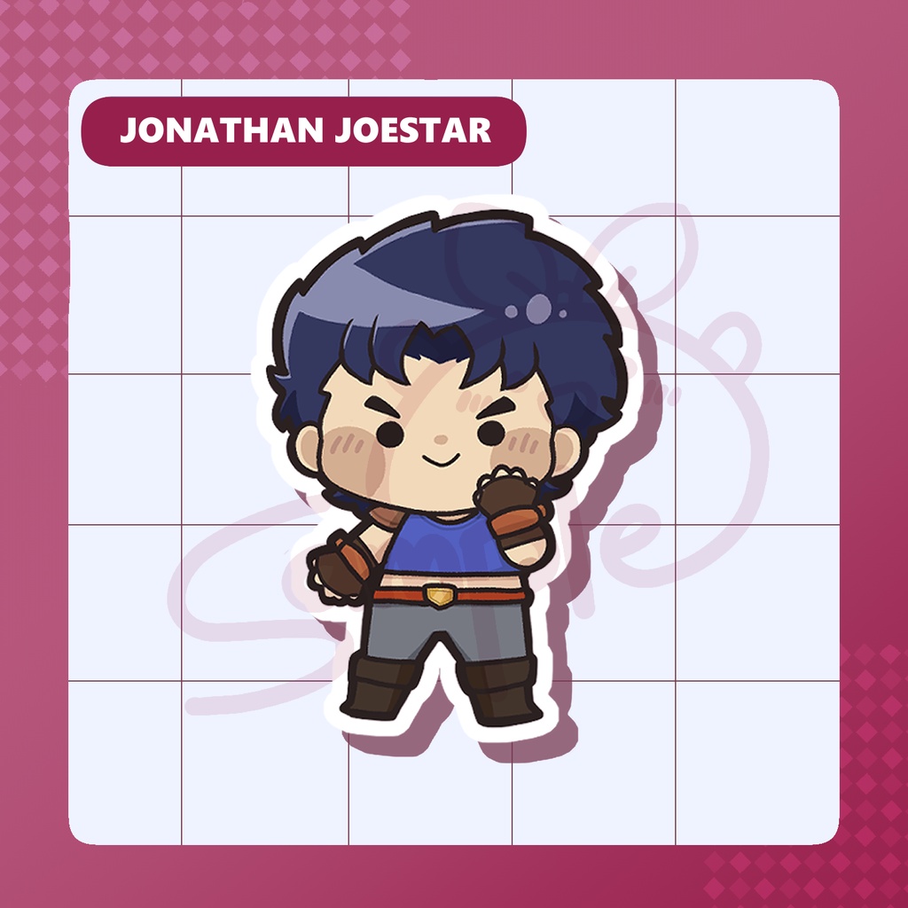 Jojo's Bizarre Adventure Vinyl Laminated Stickers┃nimica shop | Shopee ...