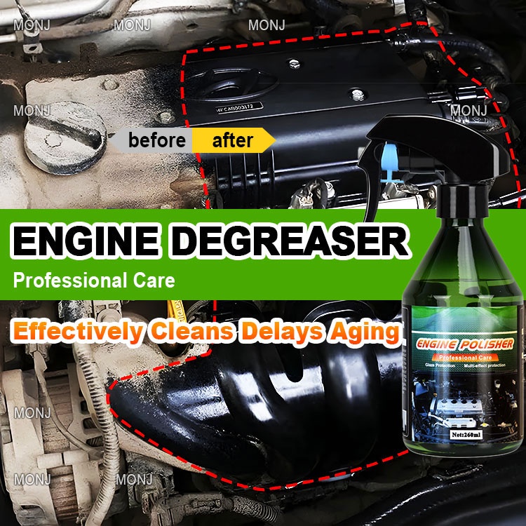 [Cleaning Protection 2 in 1] Engine Degreaser Engine Cleaner Spray for ...
