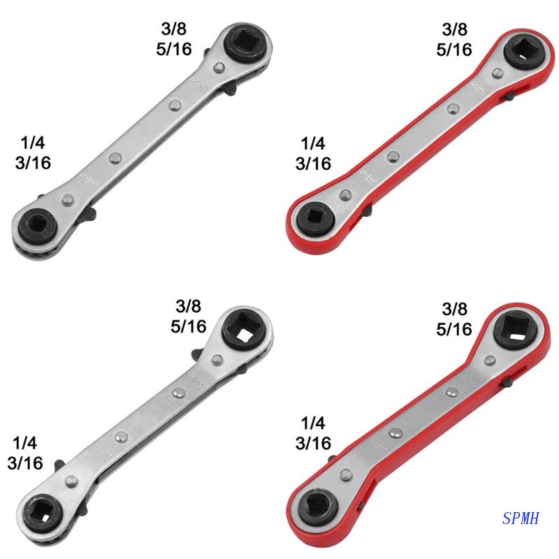 ☀SUPB☀ Refrigeration Ratchet Wrench Best for HVAC Service, Ratcheting ...
