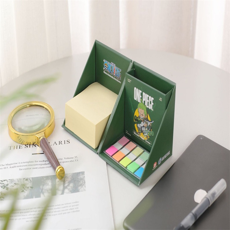 Genuine One Piece Luffy Note Box Office Sticky Boxed Multifunctional ...