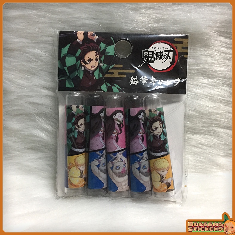 Stationery and other pencil cap 6-piece set "Demon Slayer: Kimetsu no ...