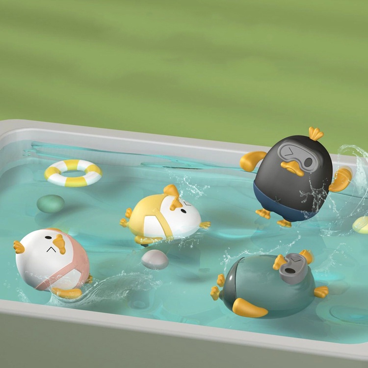 Baby toys Bath Ducks Drawing Animals Whale Caranguejo Pool Water Play ...