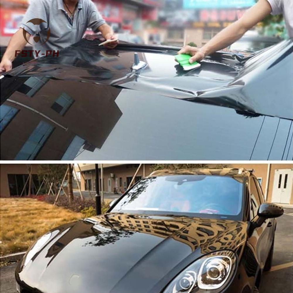 Car Sticker Paint Shinning Vinyl Wrap 30*152cm Accessory Car Decal ...