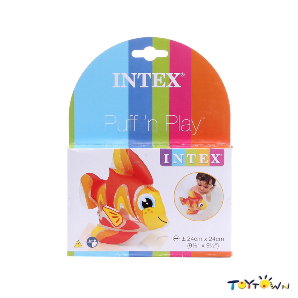 Intex - Puff `n Play-Soft Goldfish | Shopee Philippines