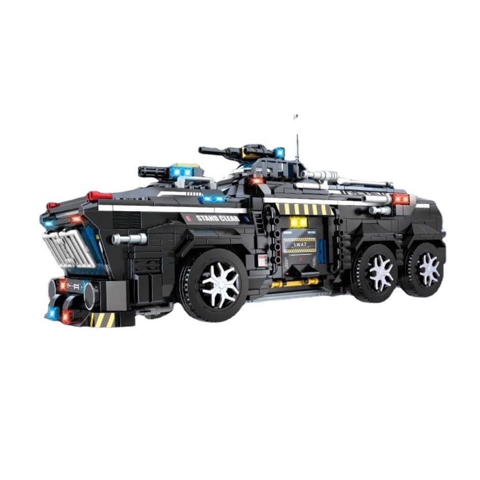Mytopshop 1216PCS MOC City SWAT Police APC Armored Personnel Carrier ...
