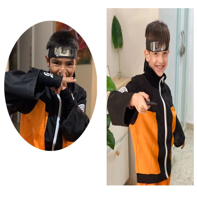 Halloween Naruto Uzumaki Costume Two-dimensional anime ninja character ...