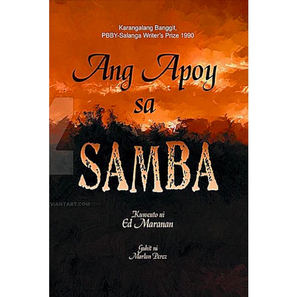 Ang Apoy Sa Samba ni Ed Maranan (Guhit ni Marlon Perez_ | Shopee ...
