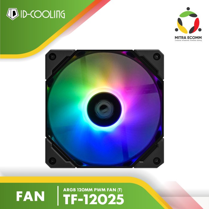 Fan Casing ID-COOLING IDCOOLING TF-12025 ARGB Fan PWM 120mm | Shopee ...
